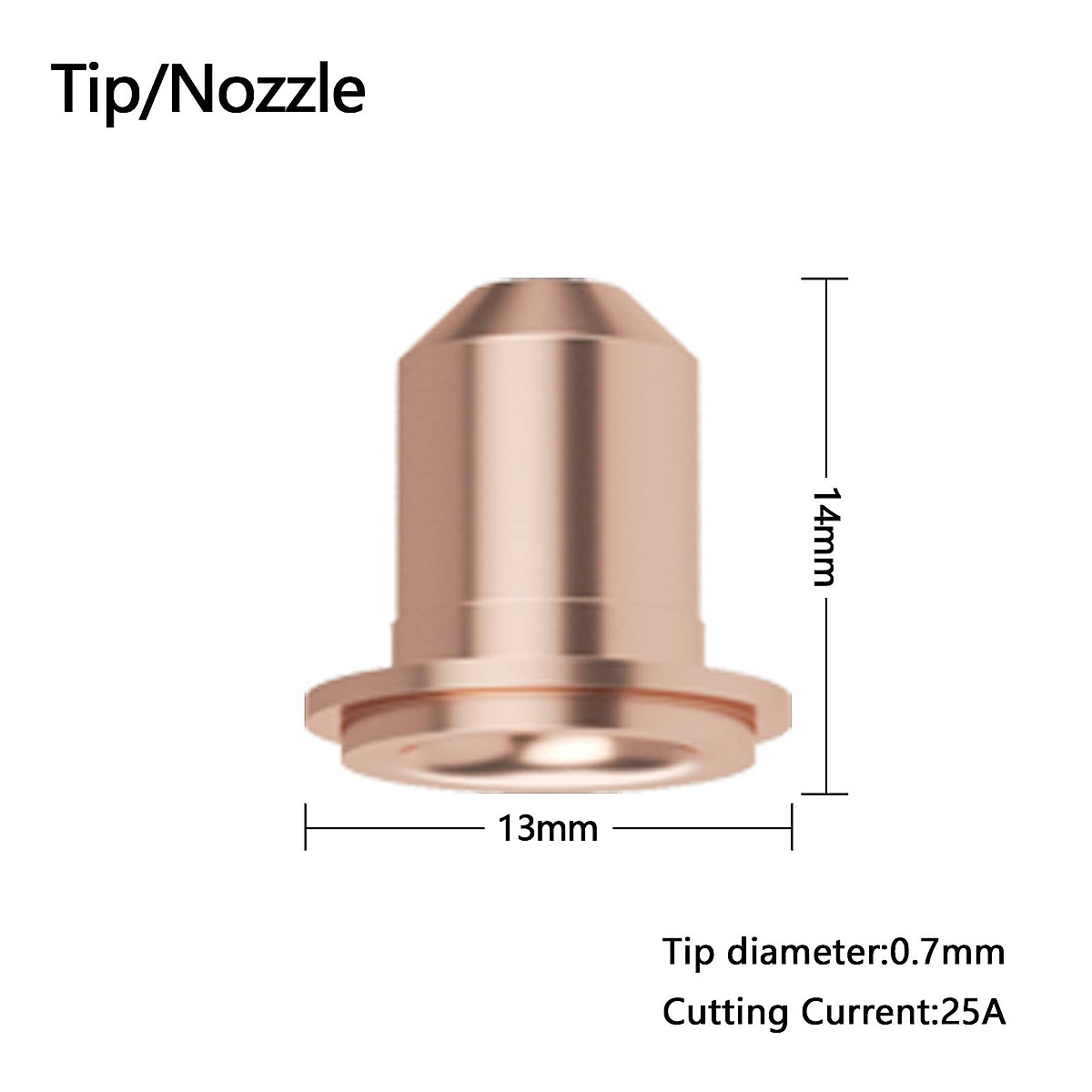 Welding Knight 176655 Electrode 176656 Tip fit for Miller Plasma Cutter ICE-25C ICE-27C Torch