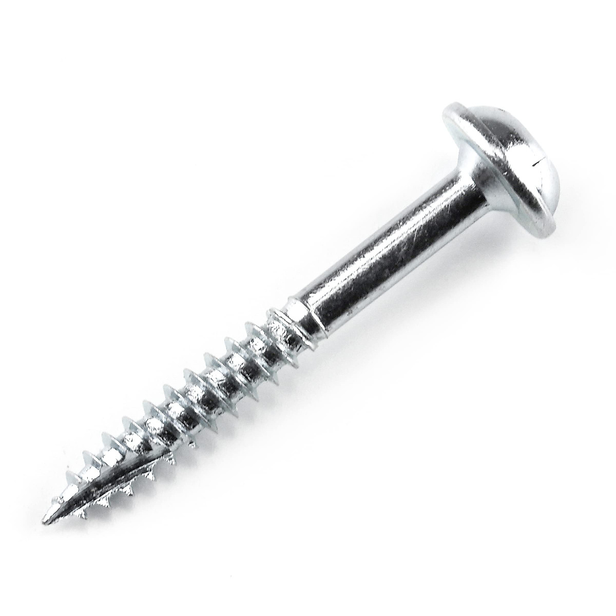 Kreg SML-F125-250 Zinc Pocket Screws, 1 1/4 Inch, #7 Fine Thread, Maxi-Loc Head (250 Count)