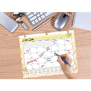 2024-2025 Academic Year 12 Months Student Calendar/Planner for 3-Ring Binder, Desk or Wall -v003