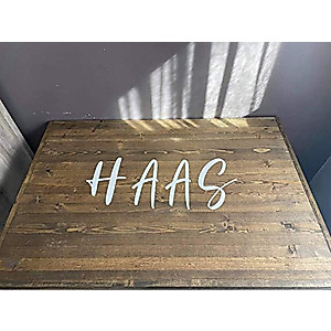 Dog Cage Wood Topper | Dog Kennel Cover, Farmhouse Wood, Dog Crate Table, | Wire Crate Cover | Dog Crate End Table | Organization | Custom Dog Toppers