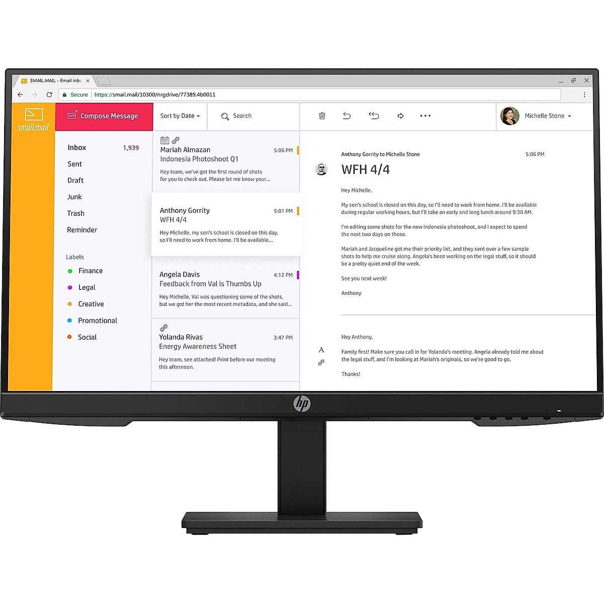 HP P24 G4 23.8" Full HD LCD Monitor - 16:9-24" Class - in-Plane Switching (IPS) Technology - 1920 x 1080-250 Nit Typical - 5 ms GTG (OD) - 60 Hz Refresh Rate - HDMI - VGA - DisplayPort (Renewed)