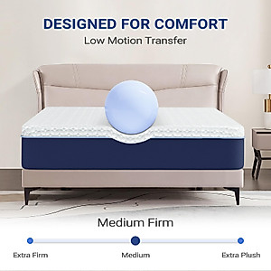 Wellos Twin Memory Foam Mattress, 6 Inch Bamboo Charcoal Infused Memory Foam Mattress, Enhanced Edge Support Mattress, Breathable and Cooling Cover Pressure Relief, Made in USA,White
