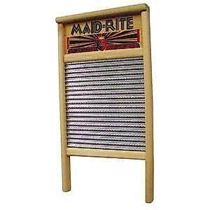 Maid-Rite Washboard 12-7/16' X 23-3/4' Overall Wood Bulk