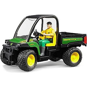 Bruder 09812 John Deere Gator XUV 855D with Driver