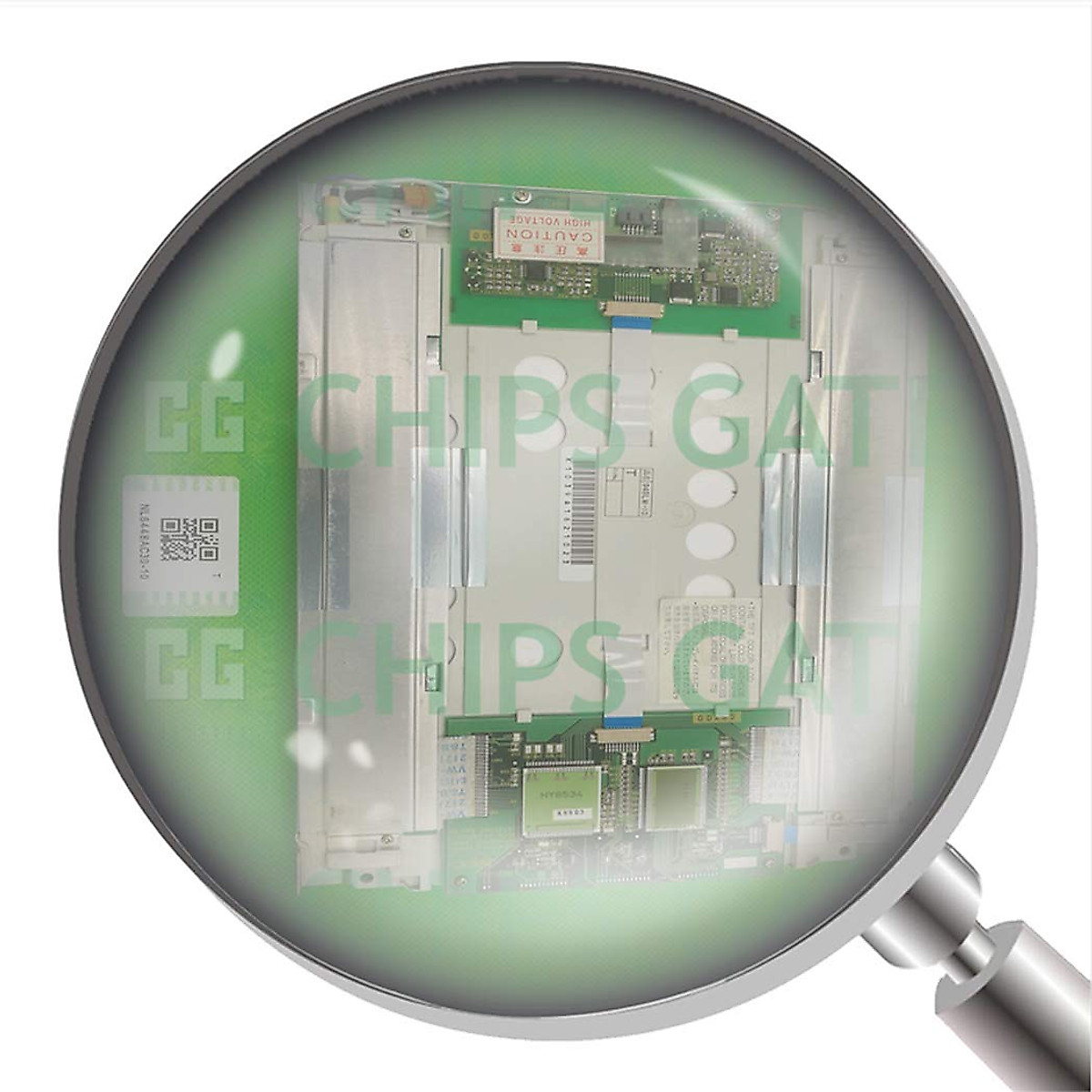 1PCS Used 9.4 inch NEC NL6448AC30-10 640 * 480 a-Si TFT-LCD Panel