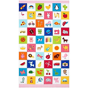 Kaufman I Spy Spring 24" Panel Spring, Fabric by the Yard