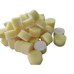 SHINA 150pcs 1 Inch 25mm Buff Polishing Polisher Pad Kit with 1pc M6 Backer Plate for Car Polisher