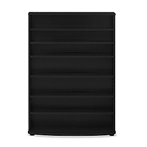 FURINNO JAYA 6-Tier Multimedia Storage Tower, Espresso