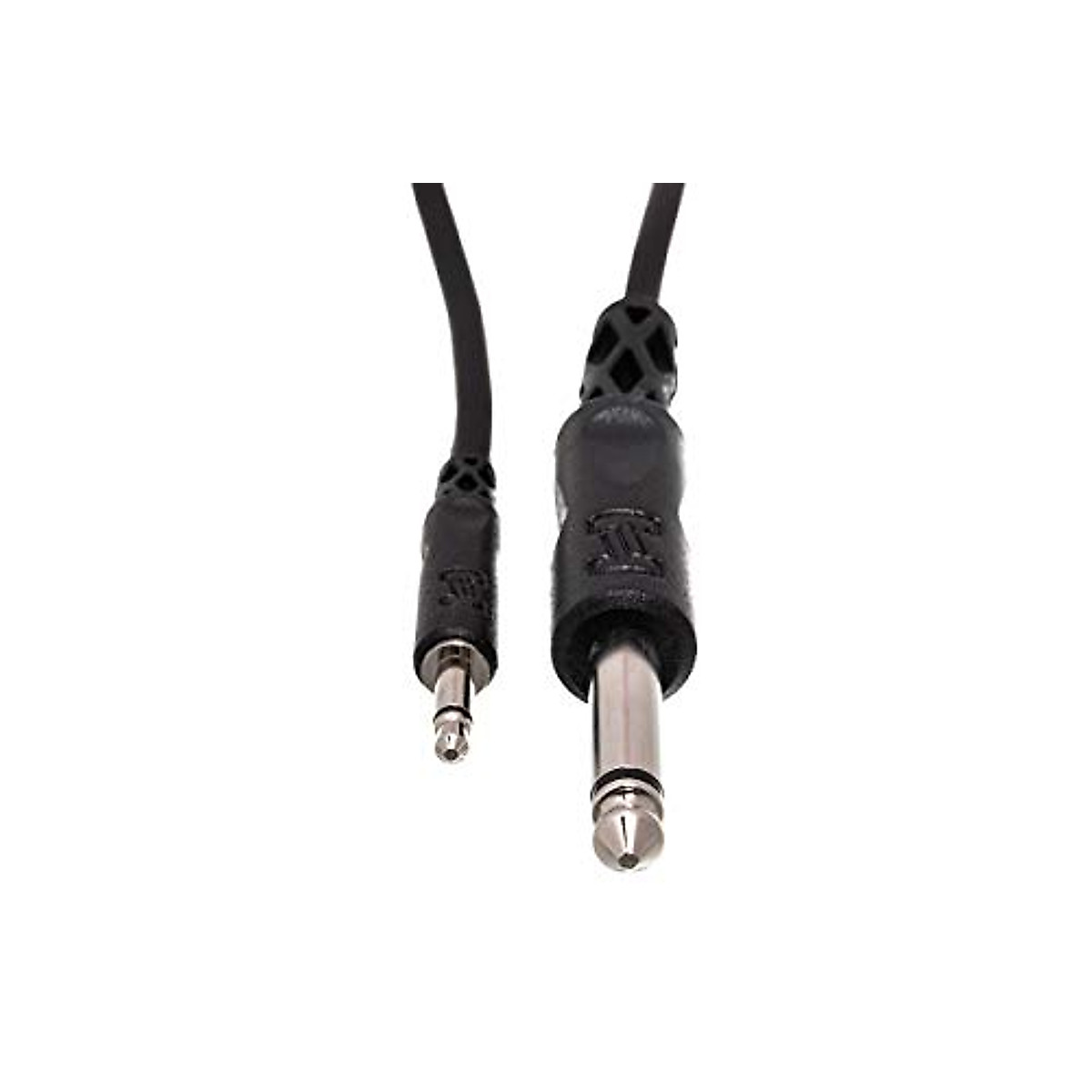Hosa CMP-303 3.5 mm TS to 1/4" TS Mono Interconnect Cable, 3 feet, Speaker