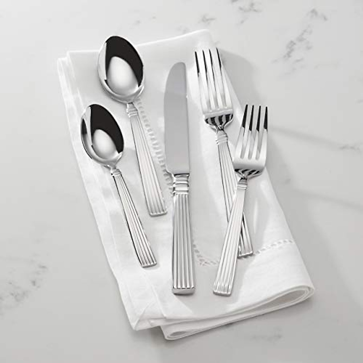 Reed & Barton 0 Crescendo II 65-Piece Flatware Set, Silver