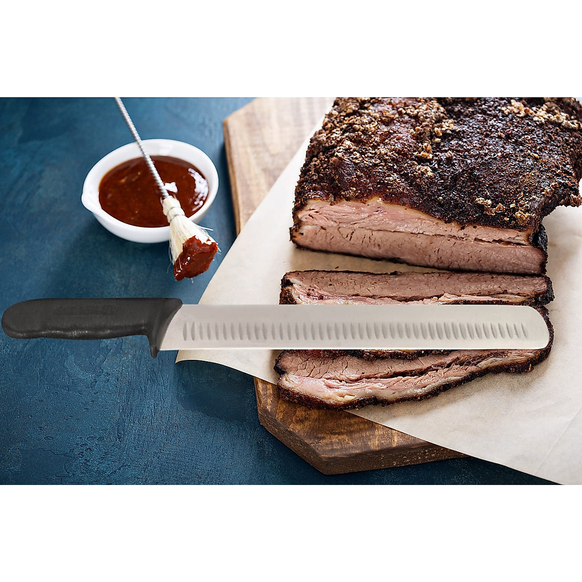 12” Slicer / Carving Granton Edge - Prime Rib Knife - Food Service Knives