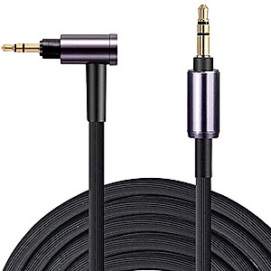 Tiandirenhe Upgrade Cable Compatible Sony MDR-XB950BT/MDR-1000X/WH-1000XM2/WH-1000xm3/WH-CH700N/MDR-100ABN/MDR-1A/MDR/1ADAC/MDR-XB950N Headphones for AUX Audio Cable Cord (48in/Black)