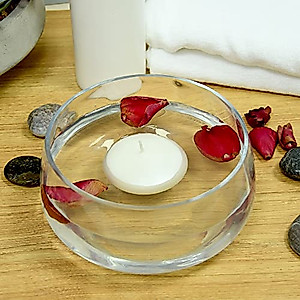 Zest Candle 12-Piece Folding Candles, 3-Inch, Pearl White