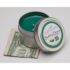 'Bobby Dinero' Money Drawing and Scented Soy Candle