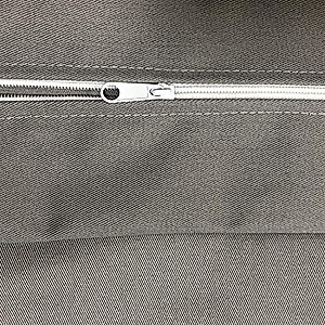 FLYMEI Patio Cushion Covers, Outdoor Cushion Covers Replacement 24 X 22 X 4 inch, Water Resistant Patio Bench Covers Only