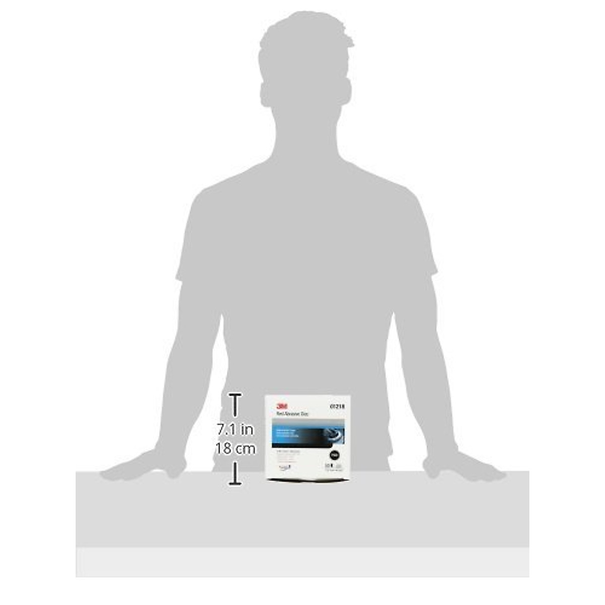 3M Hookit Red Abrasive Sanding Discs, 01261, No Hole, 6 in, 80+ Grade, Pack of 50 Discs, for Auto Sanding, Primer Sanding, E-Coat Sanding