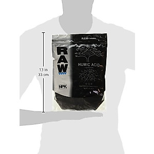 NPK Industries 717883 Raw Humic Acid Fertilizers, 2-Pound, 2 Pound