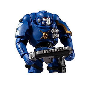 McFarlane Toys Warhammer 40,000 Ultramarines Reiver with Bolt Carbine & Base 7" Action Figure