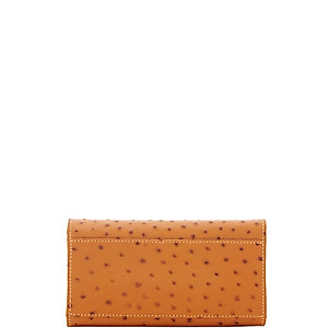 Dooney & Bourke Ostrich Foldover Wallet