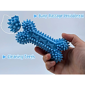 AGIEG Puppy Teething Chew Toys Pet Dog Chew Rope Toothbrush Chew Toys Small Medium Dog (6 Pack Dark Green)