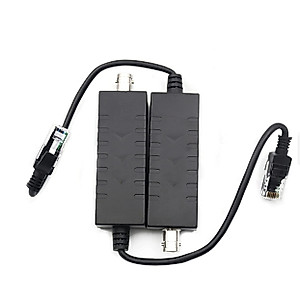 BeElion Single Channel Pair Passive IP Extender Over Coax Cable Transmitter