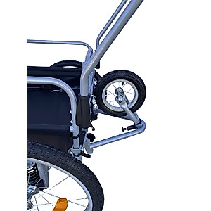Booyah’s Cargo Stroller and Bicycle Bike Trailer Suspension Beach Sport Cart