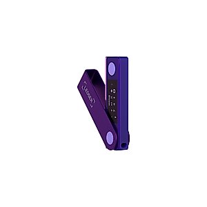 Ledger Nano X Crypto Hardware Wallet (Cosmic Purple) - Bluetooth - The Best Way to securely Buy, Manage and Grow All Your Digital Assets