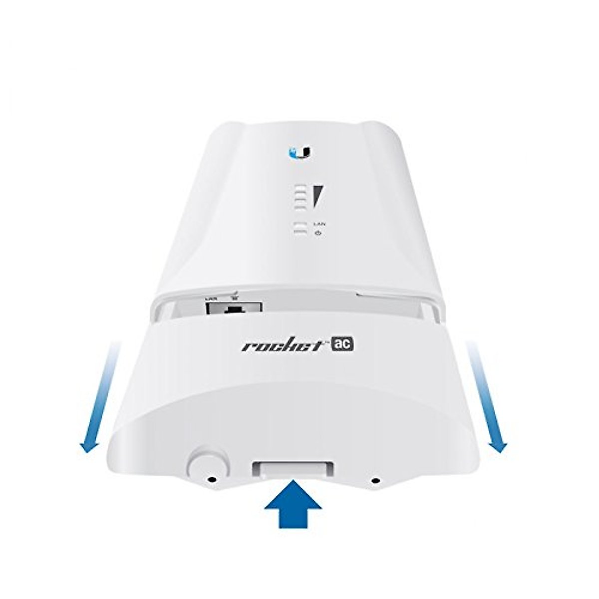 UBIQUITI Networks Ubiquiti Networks Rocket 5ac Lite - WLAN access points (5150 - 5875, -40 - 80 °C, 256-QAM, RP-SMA, White, 5 - 95%)