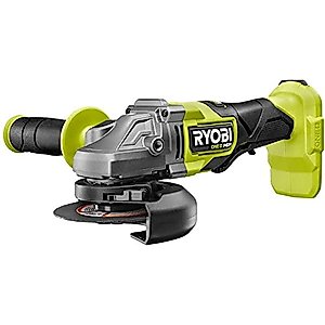 RYOBI ONE+ HP 18V Brushless Cordless 4-1/2 in. Angle Grinder (Tool Only) PBLAG01B
