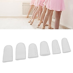 YLSZHY 8pair Gel Toe Protector,Silicone Toe Sleeves Pad,Toe Cushion Tube Finger Sleeve,Relief Toe Pressure Pain,Reduce Friction,Corn and Calluses Remover
