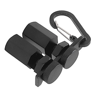 Framing Attachment Jig, Stair Gauge Knob, Framing Stops Stair Gauge Knobs Aluminium Alloy Stair Stringer Layout Tool, (Black)