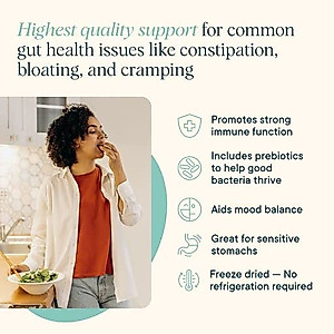 Ora Organic Prebiotic and Probiotic Powder Supplement - 20 Billion Probiotics, 7 Strains for Best Prebiotic Powder, Non-GMO, Probiotics for Women, Men & Kids - Apple Raspberry Flavor, 30 Servings…