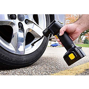 Sharper Image Cordless Auto Stop Tire Inflator