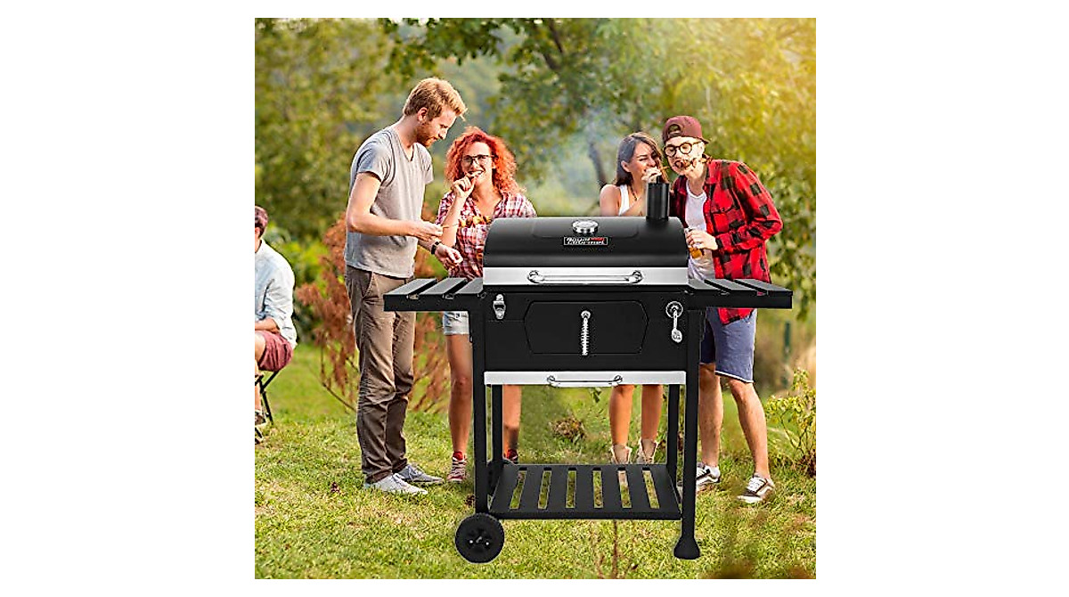 Royal Gourmet 24” Charcoal Grill & Chimney Starter