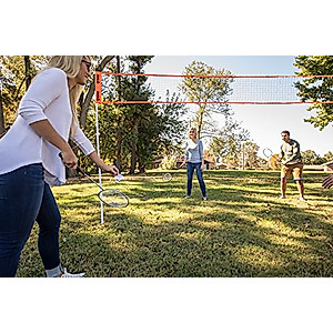 Triumph Sports unisex adult Advanced badminton sets, Triumph Advanced Volleyball/Badminton Set, One Size US