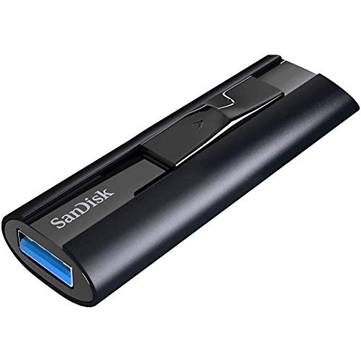 SanDisk Extreme PRO 256GB USB 3.2 Solid State Flash Drive for High Speed Transfer 420MB/s Read Speed - Works with Computers, Laptops (SDCZ880-256G-G46) Bundle with (1) Everything But Stromboli Lanyard