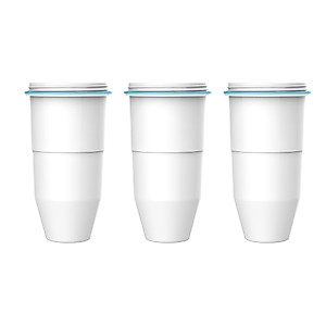 AQUA CREST NSF/ANSI 53 Certified Multiple-Stage Replacement Water Filters, Replacement for ZR-017 Pitcher Filters and Dispenser Filters, Reduce TDS, PFOA/PFOS, Chlorine, Bad Taste 3 Packs