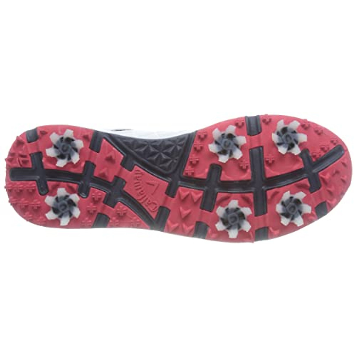 Callaway Women's Waterproof Golf Shoe, Naval, White, 7.5