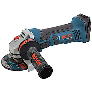 Bosch GBH18V-26K24A 18V Brushless SDS-plus Bulldog 1 In. Rotary Hammer Kit with Bosch GWS18V-45 18V 4-1/2 In. Angle Grinder (Bare Tool)