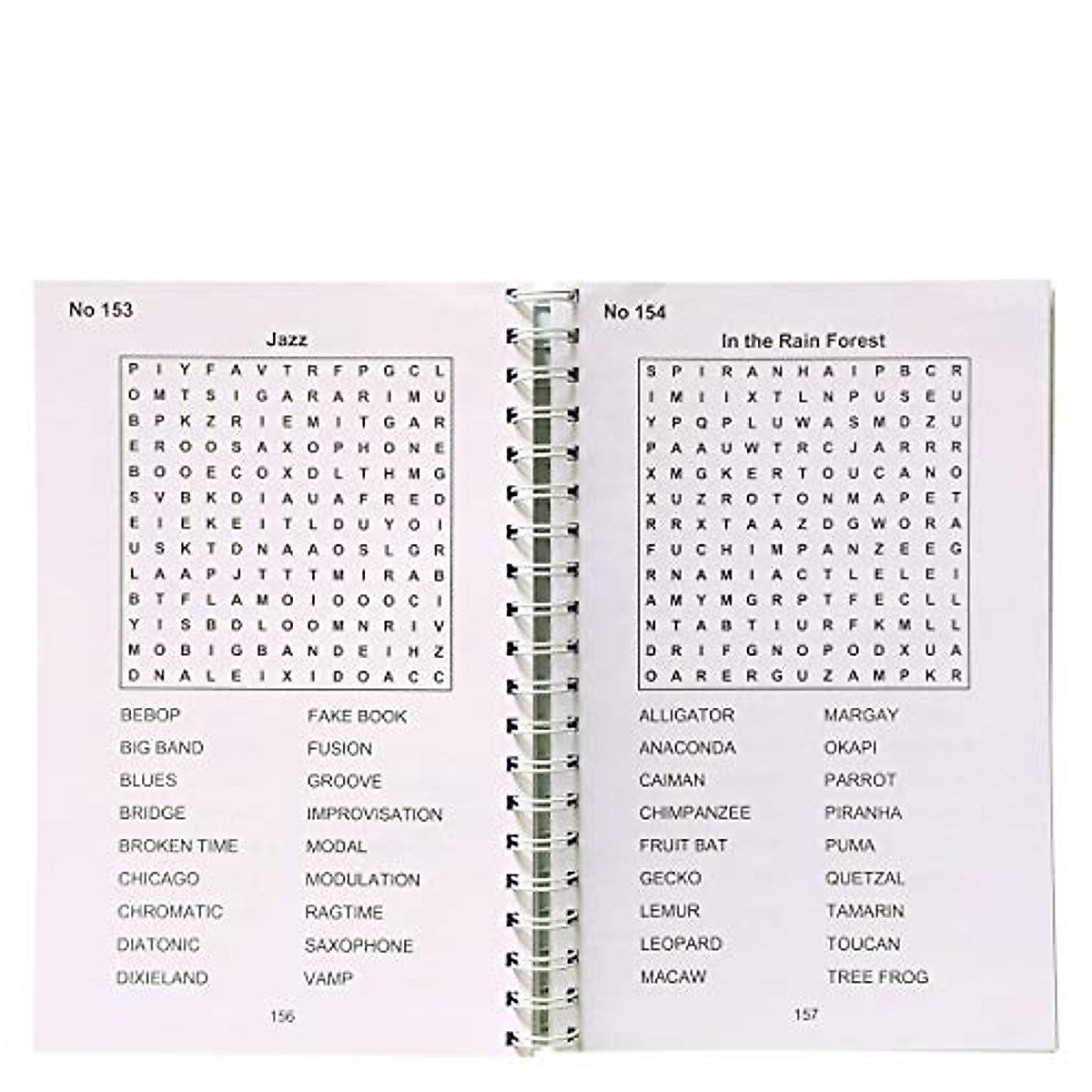 Large Print Word Search Puzzles: Over 200 Puzzles for Adults to Complete with Solutions - Include Spiral Bound / Lay Flat Design and Large to Extra-Large Font for Word Finds (Brain Busters)