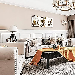 Canvas Wall Art For Living Room Family Wall Decor For Bedroom Fashion Kitchen Wall Pictures Artwork Office Canvas Prints Abstract Paintings Modern Bathroom Home Decorations 12" X 16" 3 Piece Set