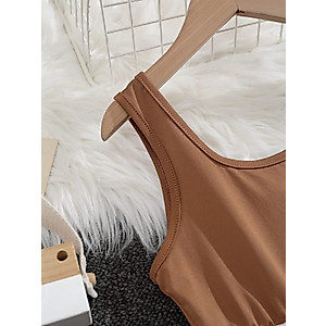 Milumia Girl's 3 Piece Outfits Colorblock Crop Tank Top and Sweatpants with Long Sleeve Hoodie Multicolor 11-12 Years