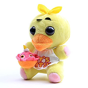 Laruokivi FNAF Chica with Cupcake Plush Figure Toy 7''