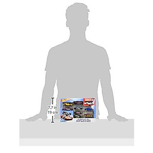 Hot Wheels Toy Cars or Trucks 9-Pack, Set of 9 Vehicles in 1:64 Scale, Including 1 Exclusive, for Kids & Collectors (Styles May Vary)