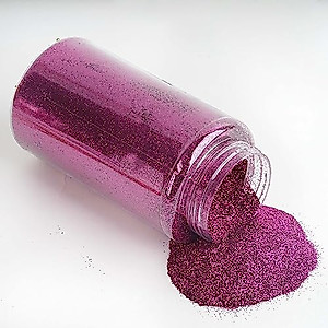 Weddings Parties and Gift 1 lb Fuchsia Sparkly Glitter Crafts DIY Party Wedding Decorations Wholesale vngift11255