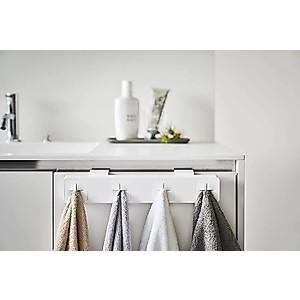 Yamazaki Home Tower Self Adhesive Towel Holder - Abs Plastic