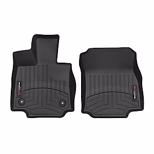 WeatherTech Custom Fit FloorLiners for Toyota RAV4, RAV4 Hybrid, Venza - 1st Row (4415161), Black