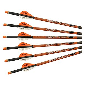 Ravin Carbon Crossbow Arrows 400 Grain .003 - SIX Pack