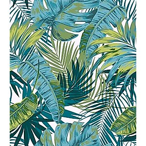 My Style Bangalow Tropical Palm Peel and Stick Wallpaper