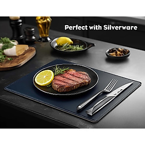 BRODARK Steak Knives Set of 8, 4.5 Inch Serrated Steak Knives, High Carbon Stainless Steel Kitchen Steak Knife Set, Never Need Sharpening, NSF Certified, Shark Series